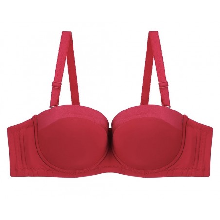 Sutien cu banda de silicon, efect de push-up B C D E 03